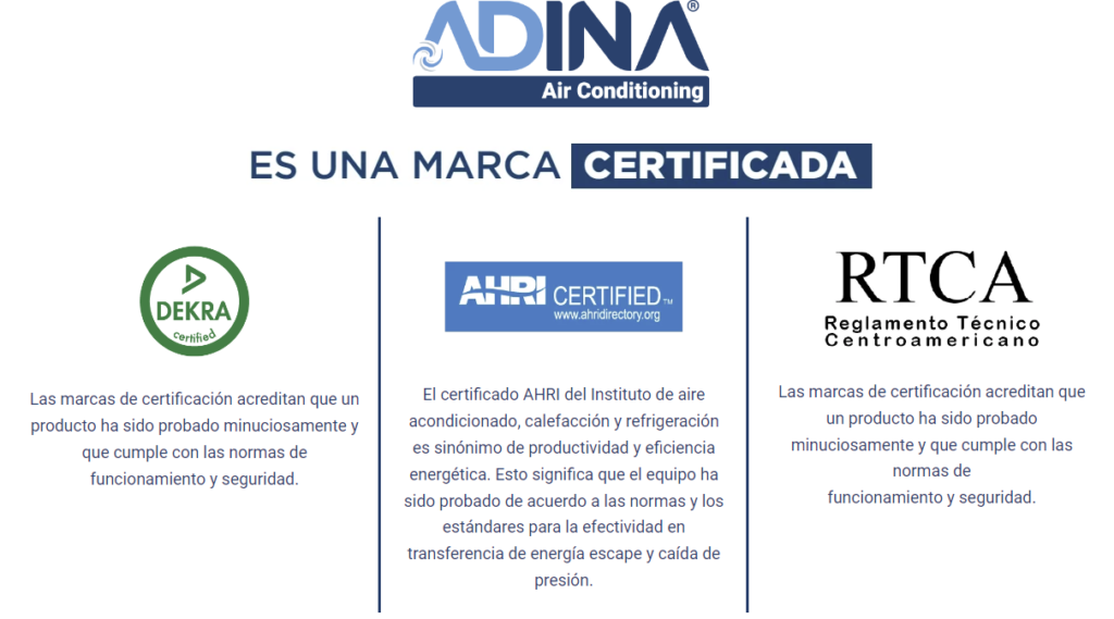 Aire Acondicionado MiniSplit ADINA | Inverter SEER 18 | 12,000 BTU ...