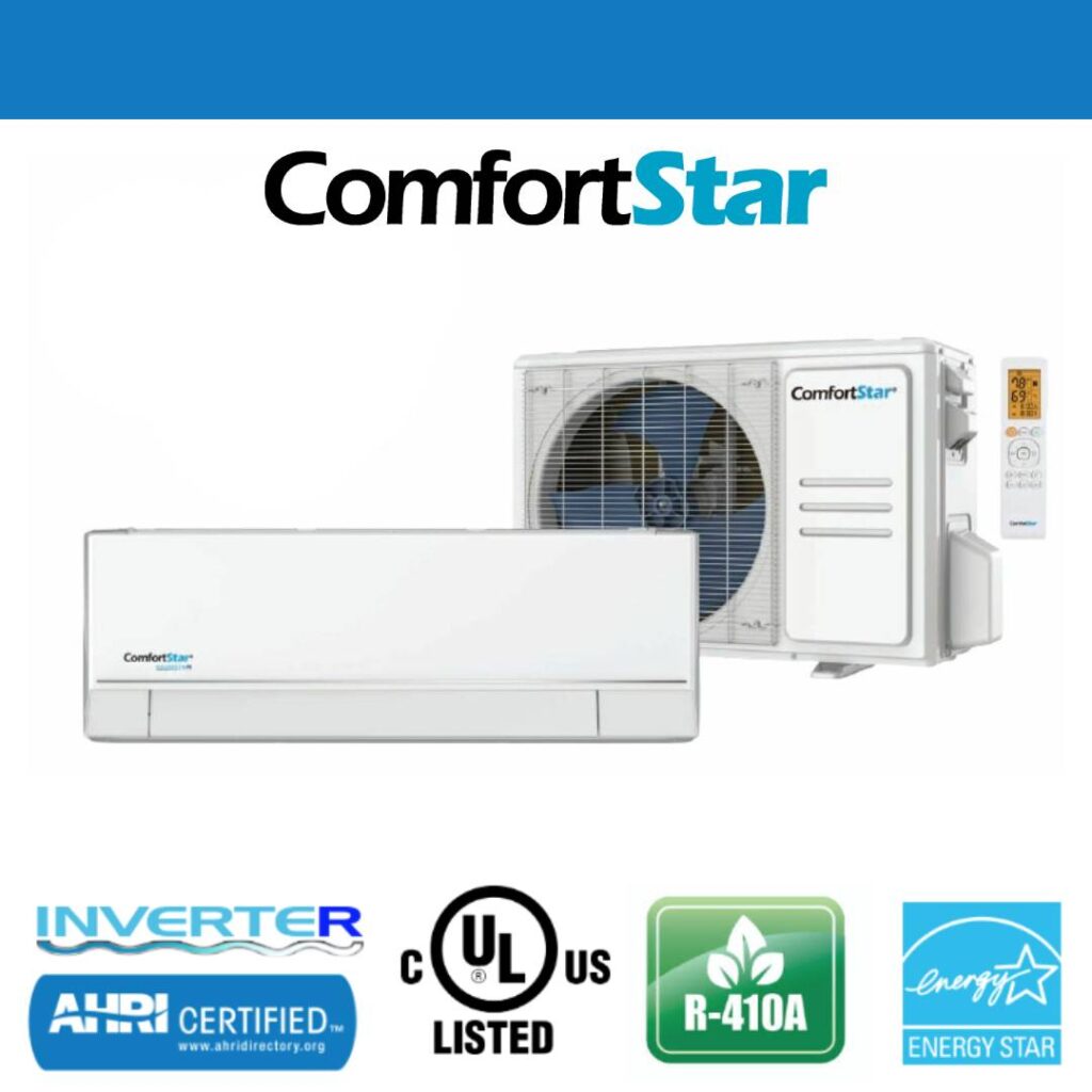 Aire Acondicionado MiniSplit COMFORTSTAR | Inverter SEER 17 | 12,000 ...